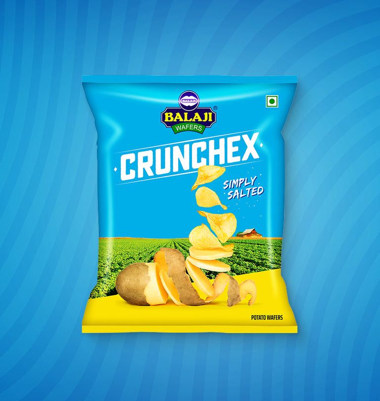 Crunchex - Simply Salted – Balaji Wafers