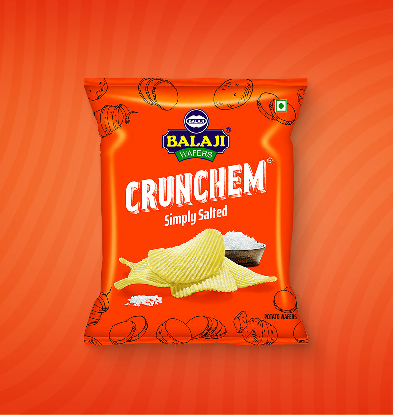 Crunchem - Simply Salted – Balaji Wafers