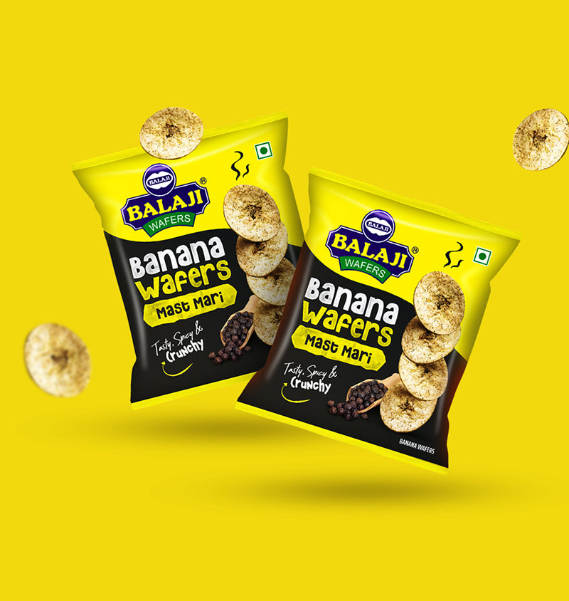 Banana Wafers - Mast Mari – Balaji Wafers