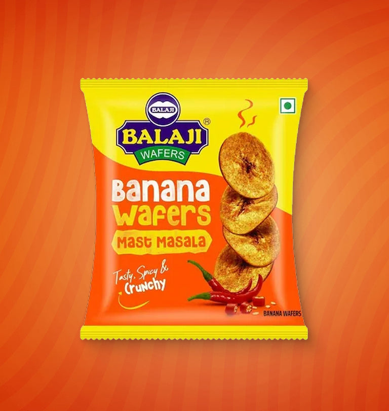 Banana Wafers - Mast Masala – Balaji Wafers